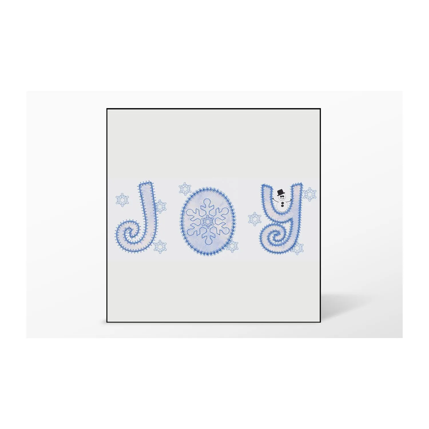 GO! Joy #3 Embroidery Designs By V-Stitch Designs - AccuQuilt